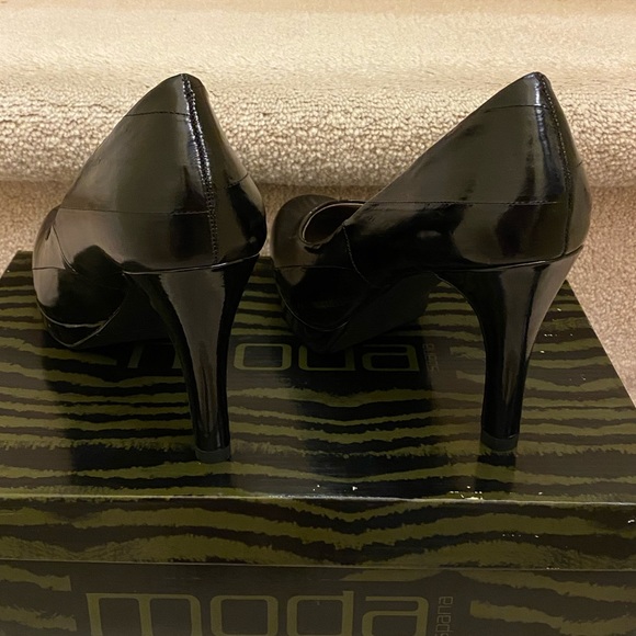 Moda Spana | Shoes | Mods Spana Black High Heels | Poshmark